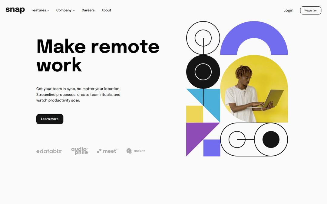 Frontend Mentor | Intro setion website using HTML, CSS and JavaScript coding challenge solution