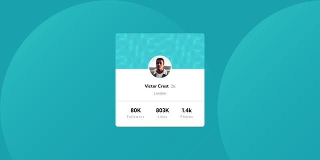 Frontend Mentor | A simple profile card component using html and css flexbox coding challenge ...