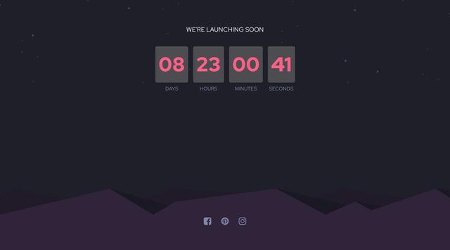 Frontend Mentor | launch-countdown-timer coding challenge solution