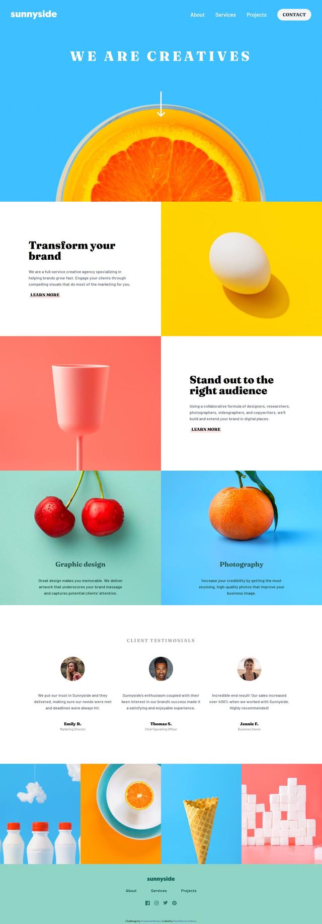 Frontend Mentor | Responsive landing page using TailwindCSS coding challenge solution