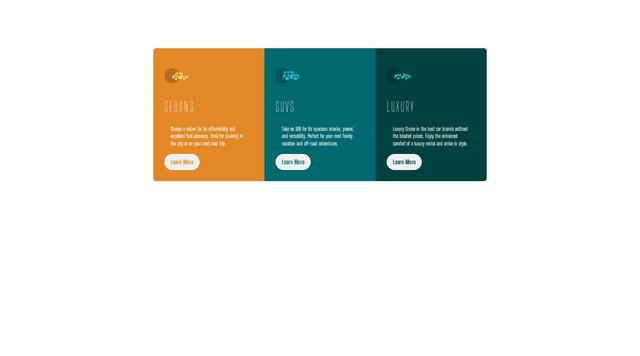 Frontend Mentor | 3-column-preview-card-column coding challenge solution