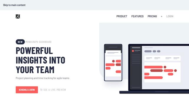 Frontend Mentor | Responsive Project Tracking Homepage with Navigation ...