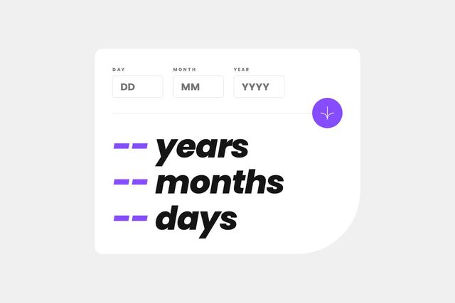Frontend Mentor | Responsive (I guess :) ) age calculator app with html ...