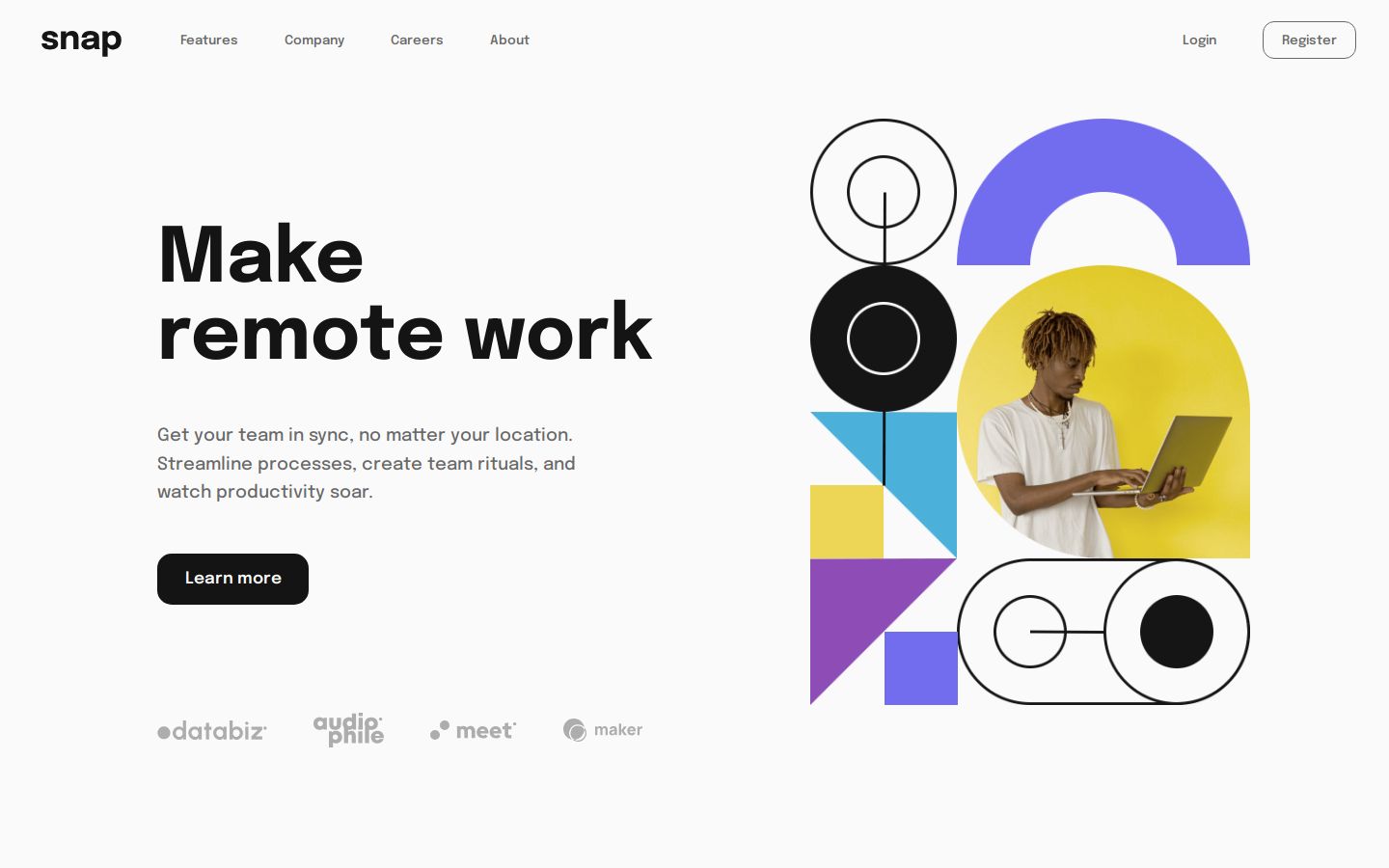 Frontend Mentor | Intro-section / HTML-CSS coding challenge solution