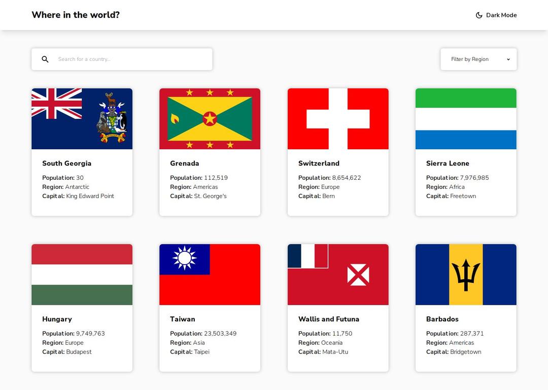 Frontend Mentor | REST Countries API - NextJS Tailwind Framer-motion coding challenge solution