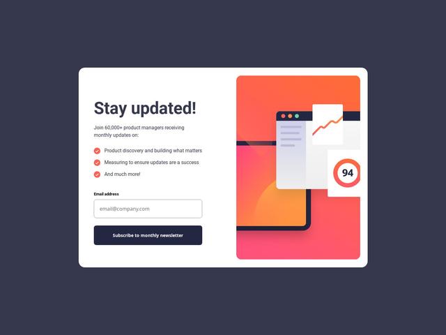 Frontend Mentor | Pagina responsiva creada con HTML5, CSS y validada con JavaScript. coding ...