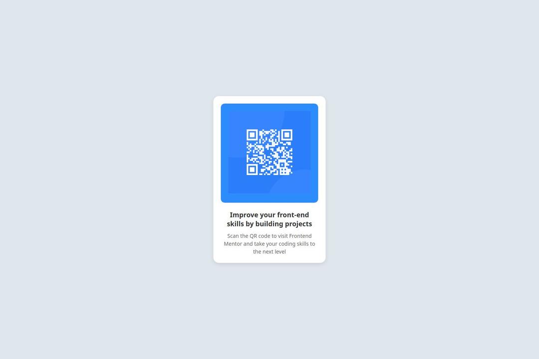 Frontend Mentor | Challenge-Code-QR coding challenge solution