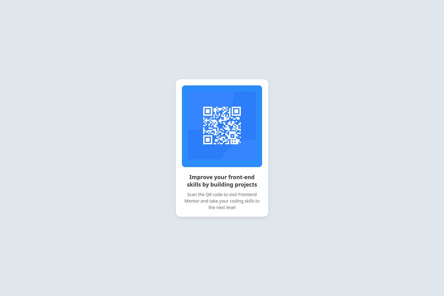 Frontend Mentor | Challenge-Code-QR coding challenge solution