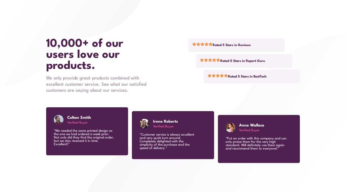 Frontend Mentor | Social Proof Section using Basic HTML and CSS coding challenge solution
