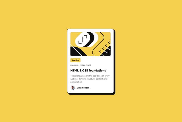 Frontend Mentor Blog Preview Card Using Html And Modern Css Coding Challenge Solution