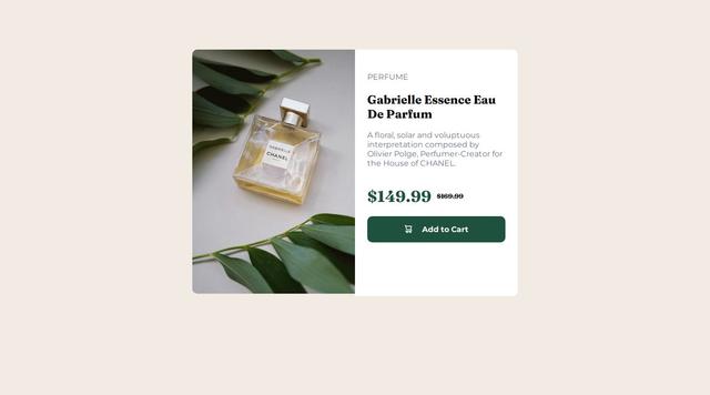 Frontend Mentor | Product preview card using html and css only coding challenge solution