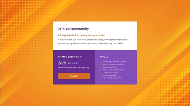 Frontend Mentor | Responsive Subscribe Component (Grid, Flexbox) coding challenge solution