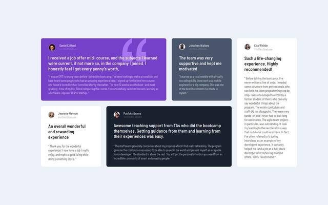 Frontend Mentor | HTML CSS GRID FLEX coding challenge solution