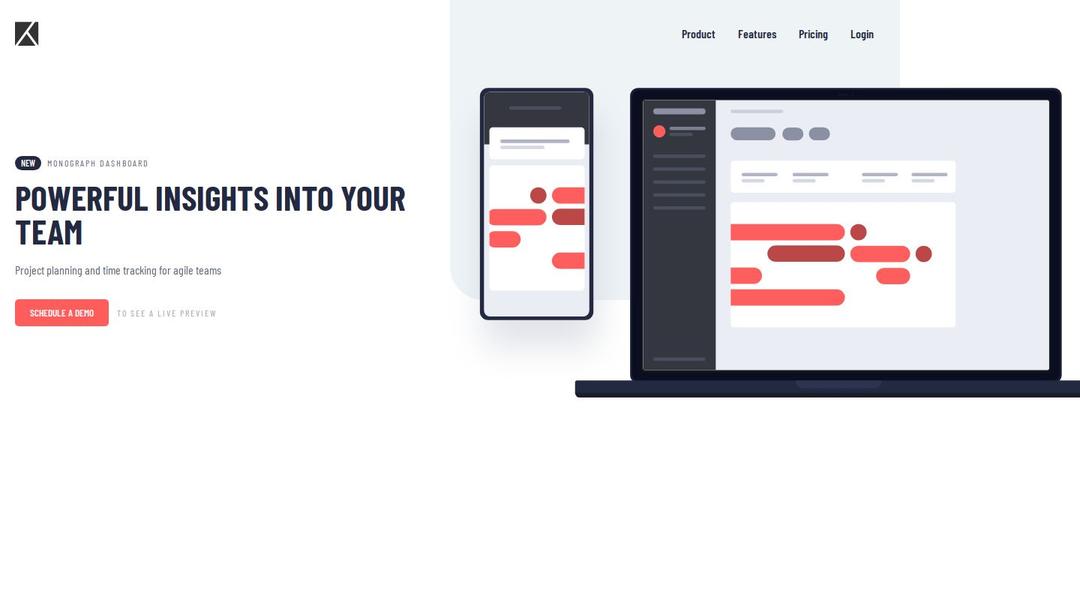 Frontend Mentor | Project tracking intro component coding challenge solution