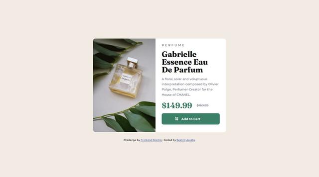 Frontend Mentor | Responsive Layout using Flex Product Preview Card Component coding challenge ...