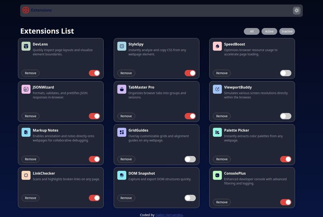 Frontend Mentor | Browser UI coding challenge solution