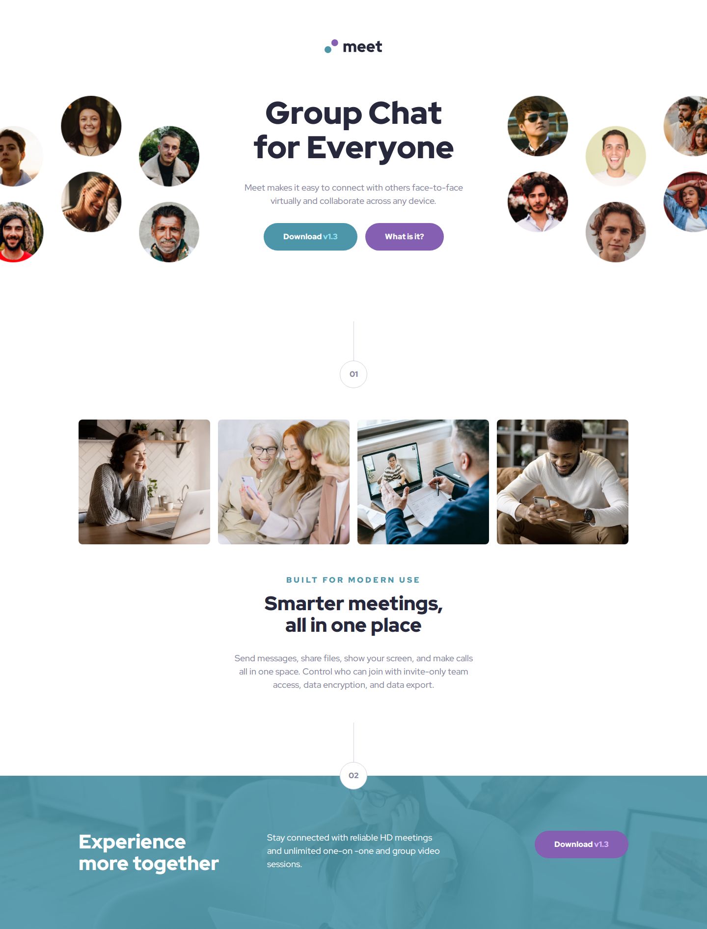 Frontend Mentor | Landing Page using CSS Grid coding challenge solution