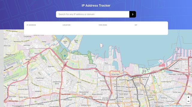 Frontend Mentor Ip Address Tracker App Built Using React Coding
