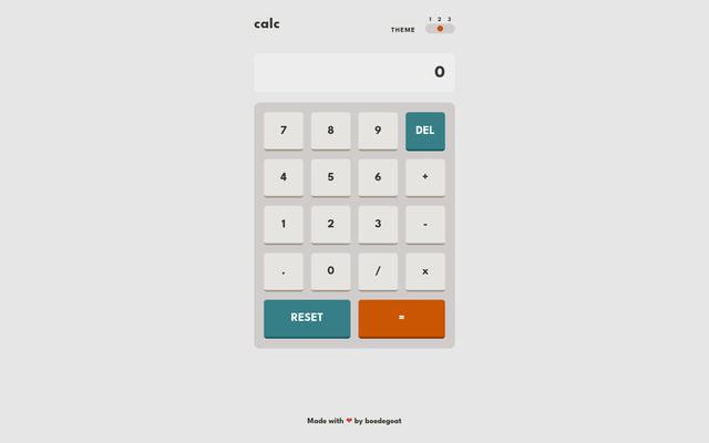 Frontend Mentor Calculator App Built With React Tailwind Css Coding