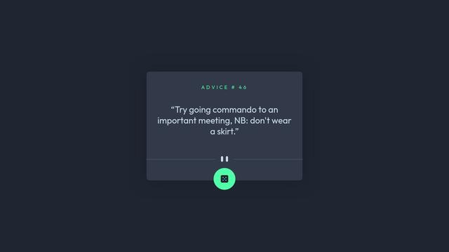 Frontend Mentor Advisor Generator App With React And Vite Coding