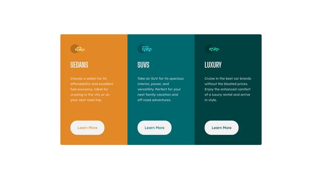 Frontend Mentor 3 Column Preview Card Component Main Coding Challenge