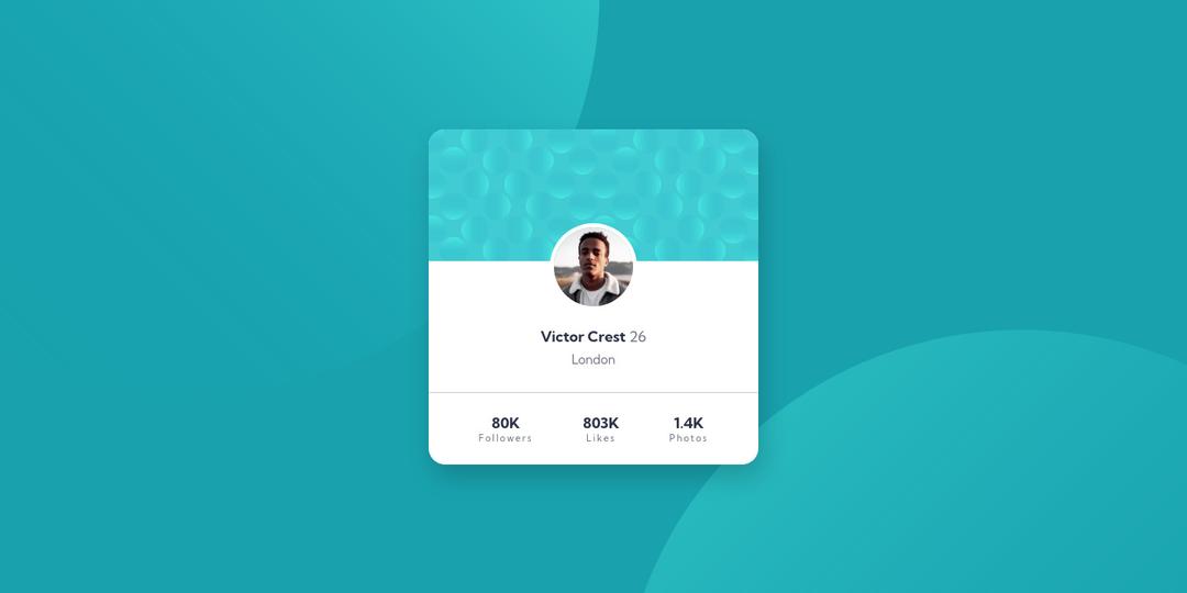 Frontend Mentor Profile Card Component Using React Js And Scss Coding