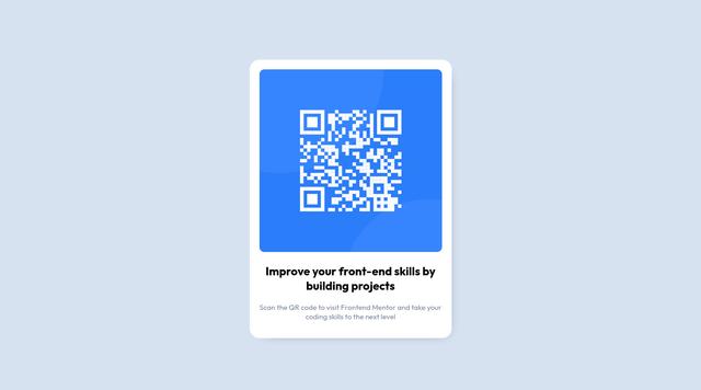 Frontend Mentor Responsive Qr Code Component Using Html And Css