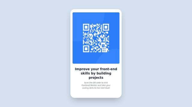 Frontend Mentor Qr Code In Tailwind Css Coding Challenge Solution