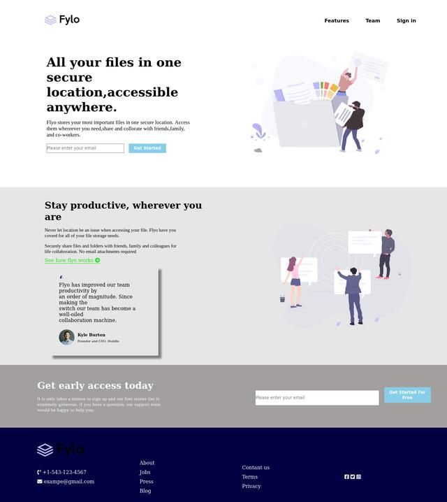 Frontend Mentor Responsive Landing Paging Using Html And Css Coding Challenge Solution