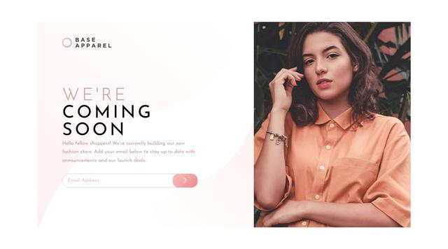 Frontend Mentor Base Apparel Coming Soon Master Coding Challenge Solution