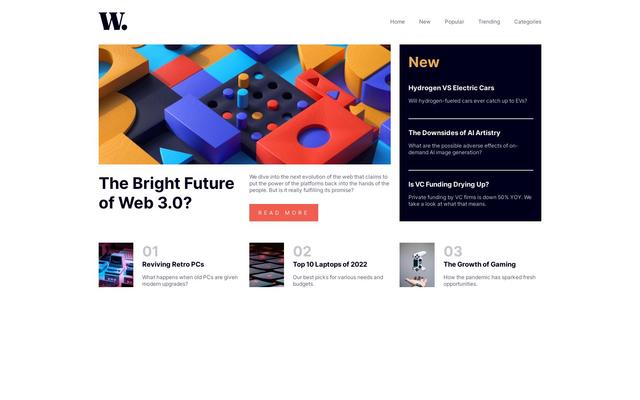 Frontend Mentor Responsive Layout Using Css Grid And Flexbox Coding
