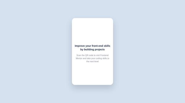 Frontend Mentor Qr Code Component With Nuxt 3 And Tailwind Coding