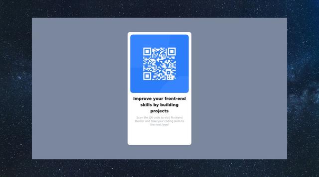 Frontend Mentor Qr Code Component Using React And Tailwind Css Coding
