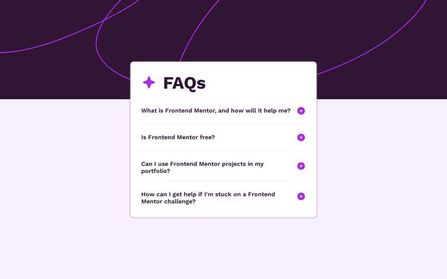 Frontend Mentor Faq Accordion Using Html Css Grid Css Flex And Js Coding Challenge Solution