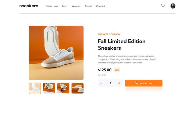 Frontend Mentor E Commerce Product Page Built With Html Css And Js