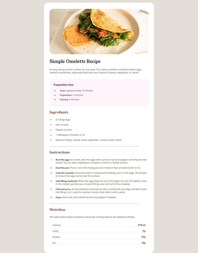 Frontend Mentor Recipe Page Using Html And Css Coding Challenge Solution