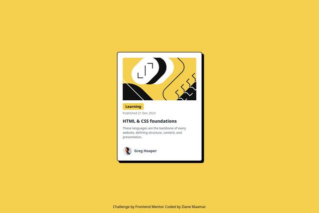 Frontend Mentor Blog Preview Card Using Tailwind Css Coding